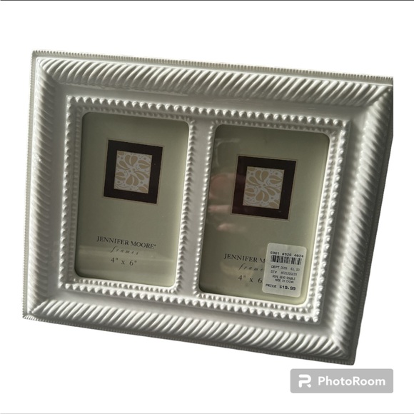 Jennifer Moore | Accents | New In Box Jennifer Moore White Frame W 2 ...